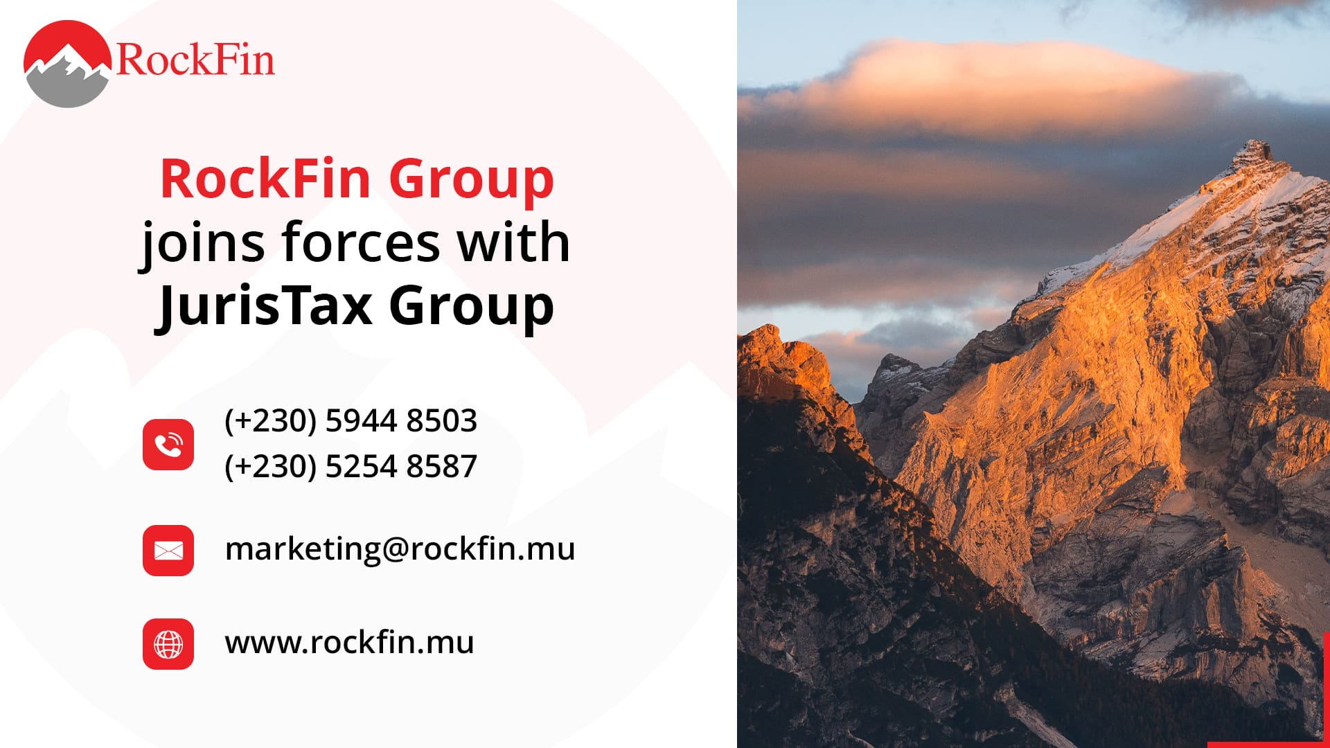 RockFin Group joins forces with JurisTax Group - RockFin