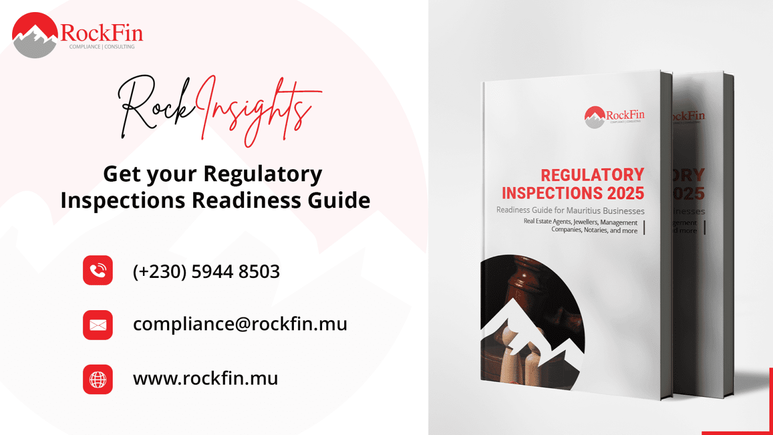 Regulatory Inspection Guide - RockFin